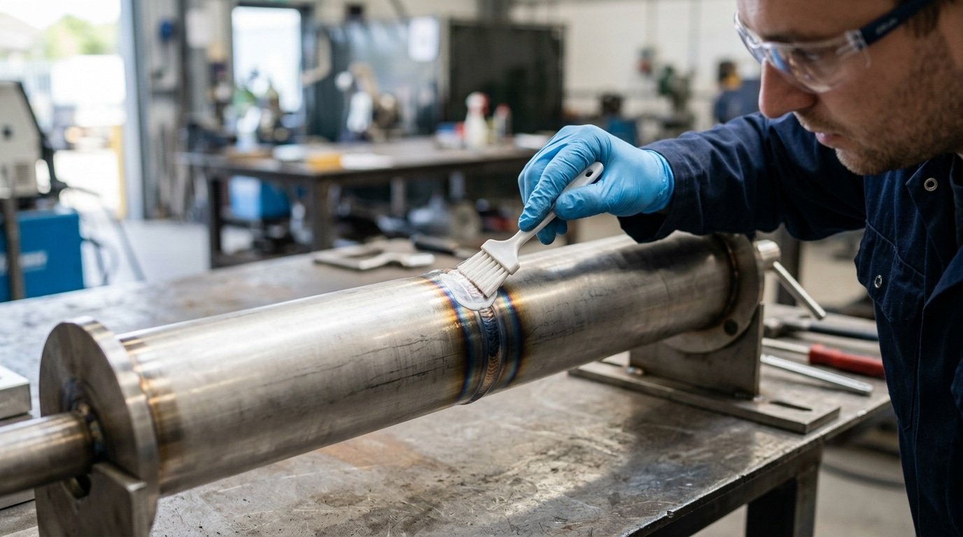 Paano Tanggalin ang Heat Tint mula sa Stainless Steel Pagkatapos Magwelding