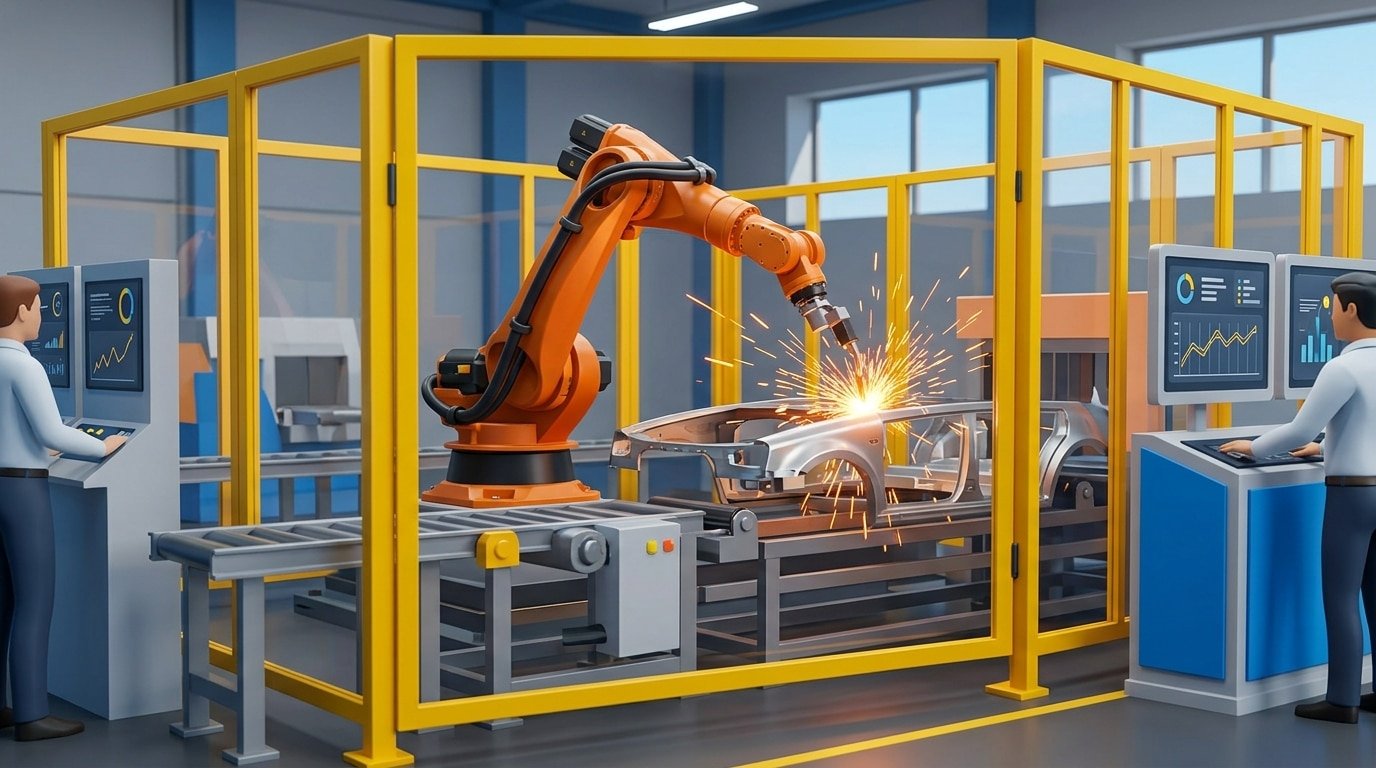 Cobot vs Robot (5 Key Differences and Applications)