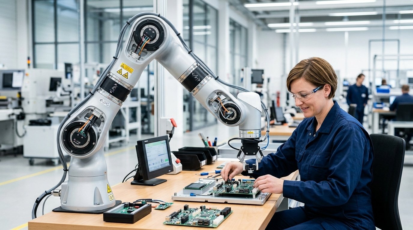 Cobot vs Robot (5 Key Differences and Applications)