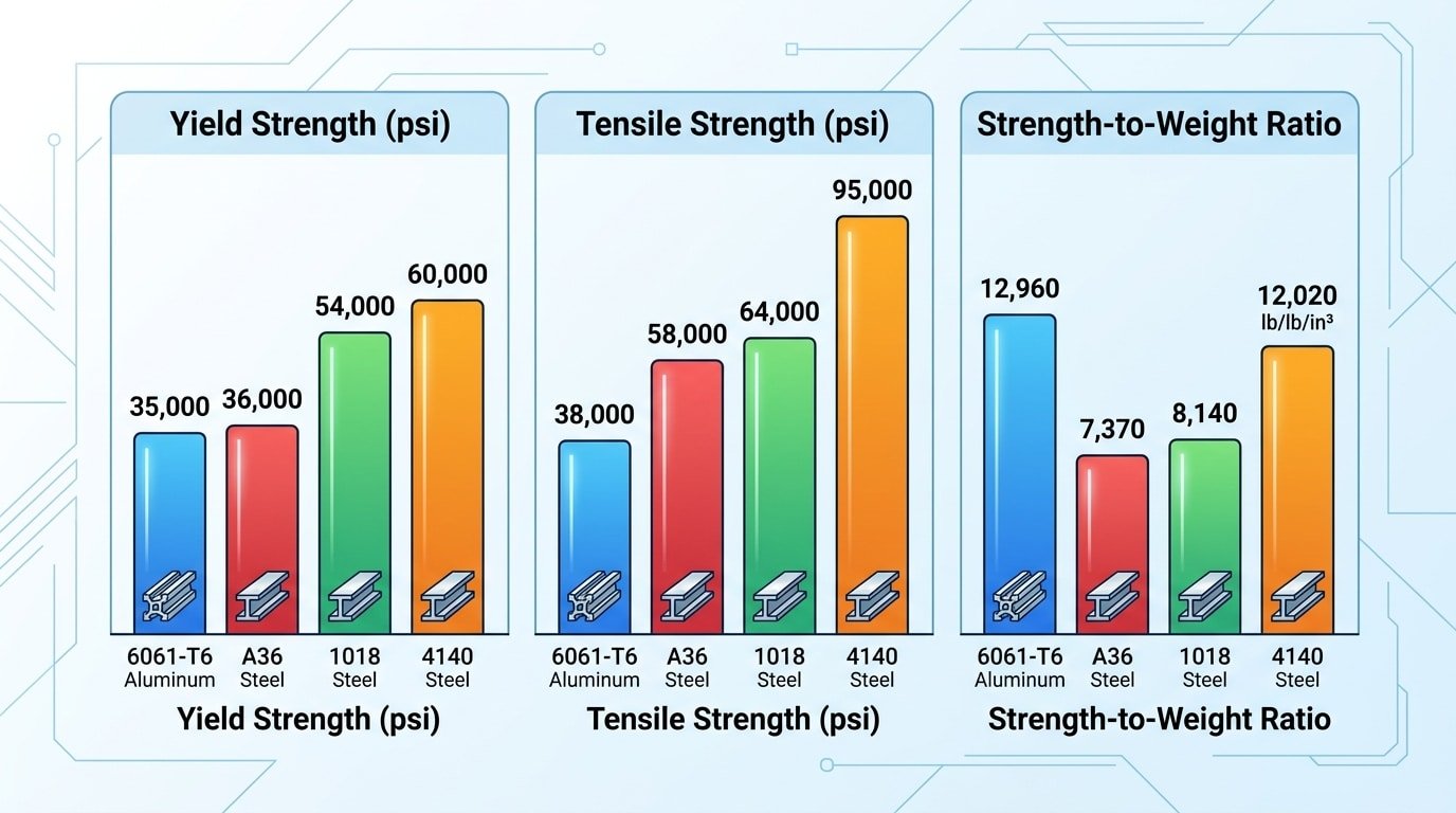 When 6061 Aluminum Beats Steel (And When It Doesn't)